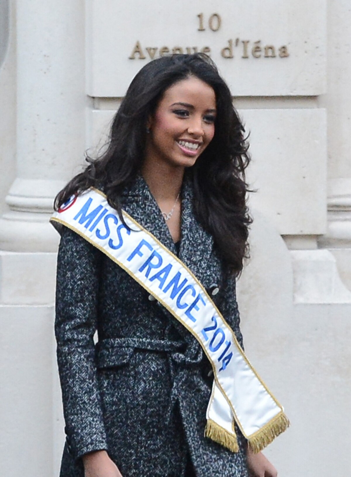 Photo : Exclusif - La nouvelle Miss France 2014, Flora Coquerel (19 ans ...
