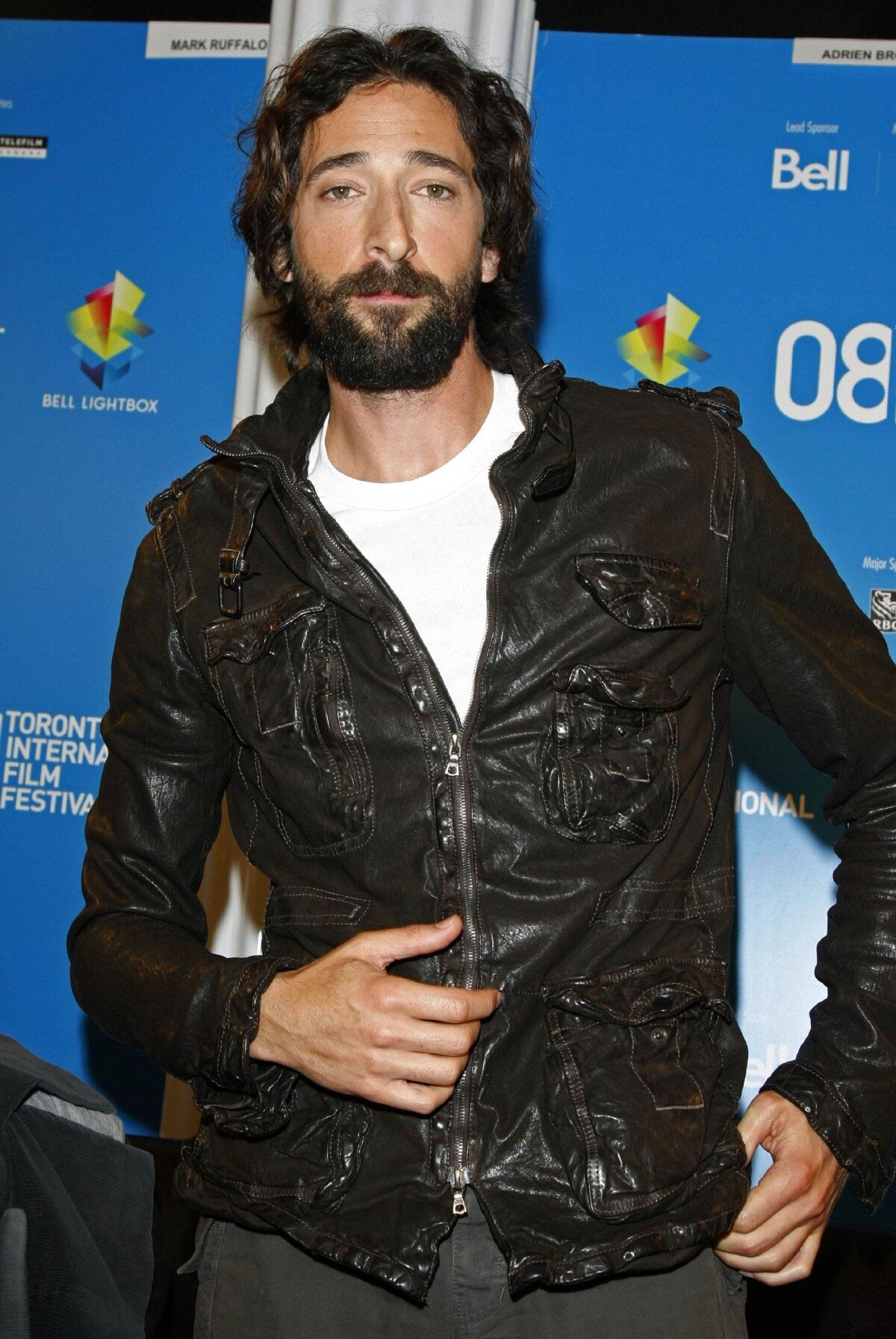 Photo : Actor Adrien Brody is pictured at the press conference for the ...