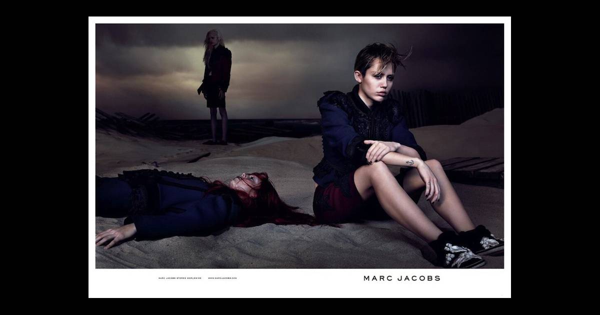 Miley Cyrus : La starlette provoc' égérie surprise de l'élégant Marc ...