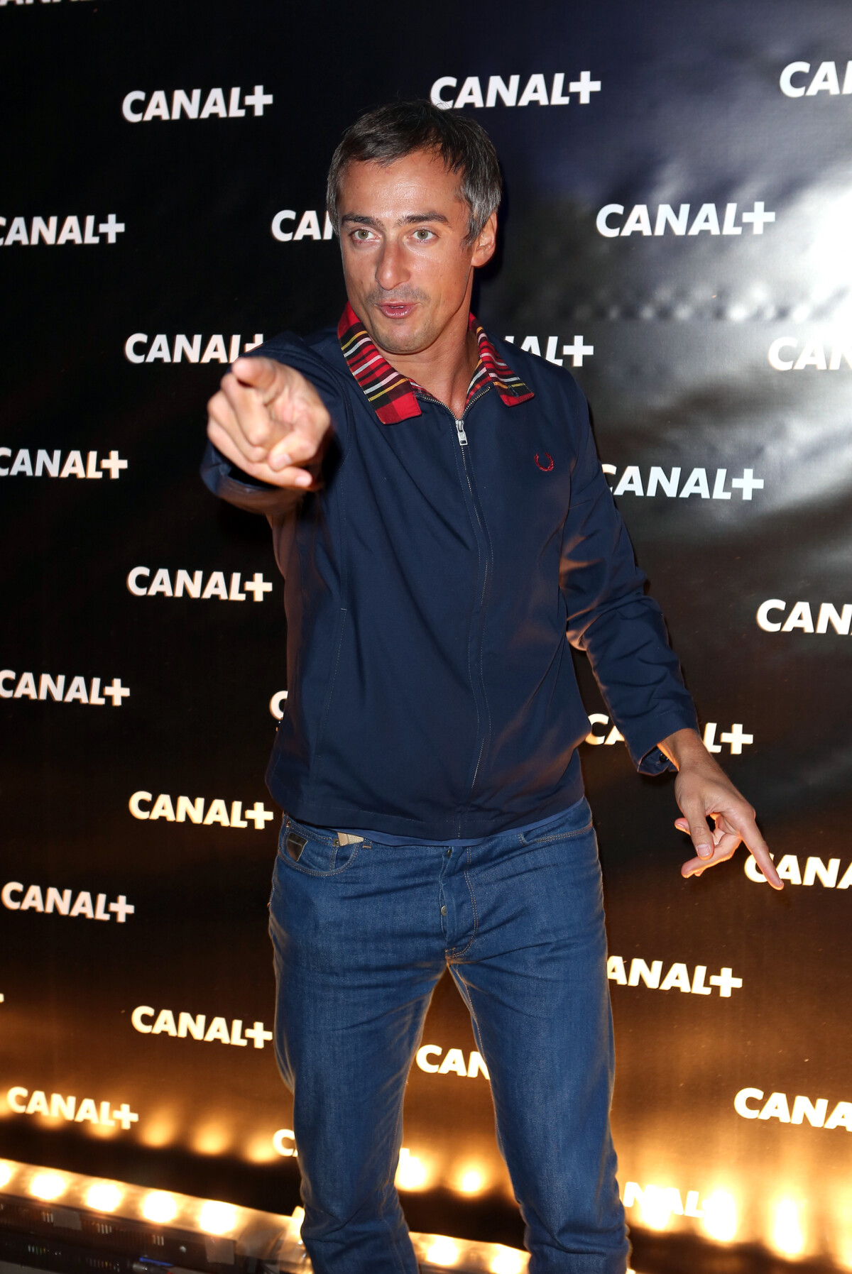 Photo : Sébastien Thoen, soirée de rentrée de la chaîne Canal+ à Paris ...