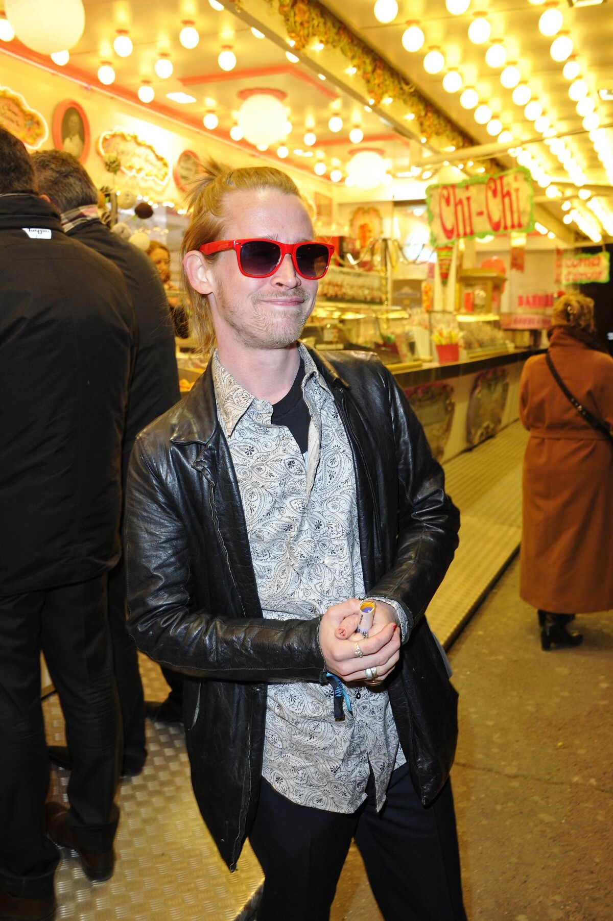 Photo : Macaulay Culkin lors de l'inauguration de la 50e édition de la ...