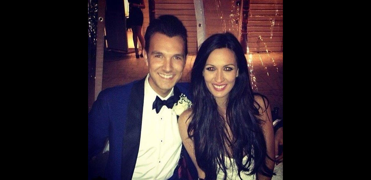 Photo : Angel Carter et son mari Corey Conrad, le jour de leur mariage ...