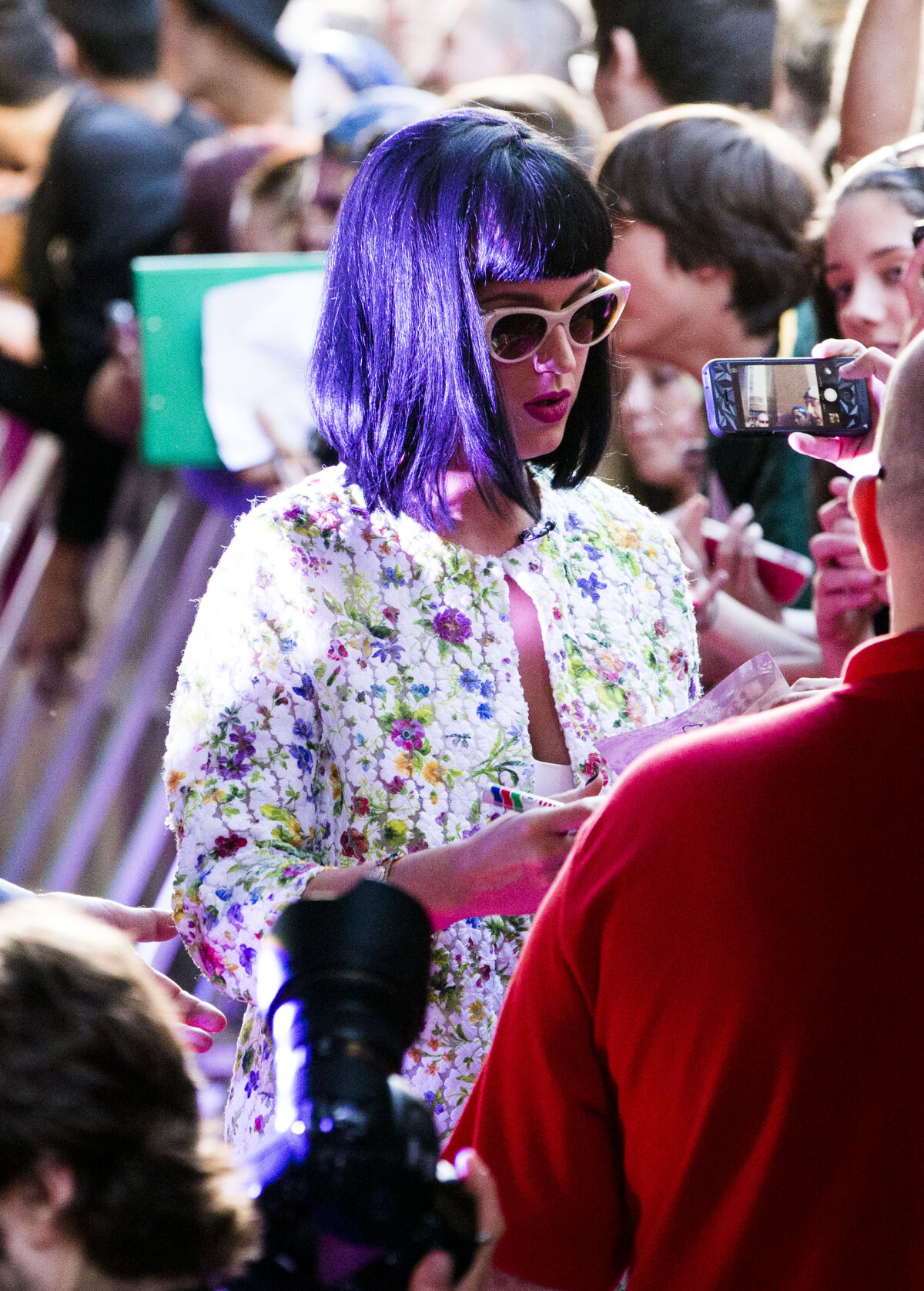 Photo : Katy Perry rencontre des fans à Sydney, le 5 mars 2014 ...