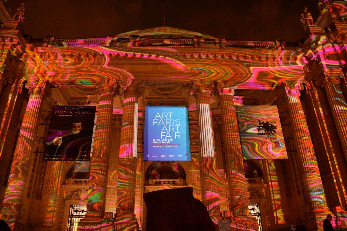 Photo : Inauguration de l'exposition "Art Paris Art Fair" au Grand ...