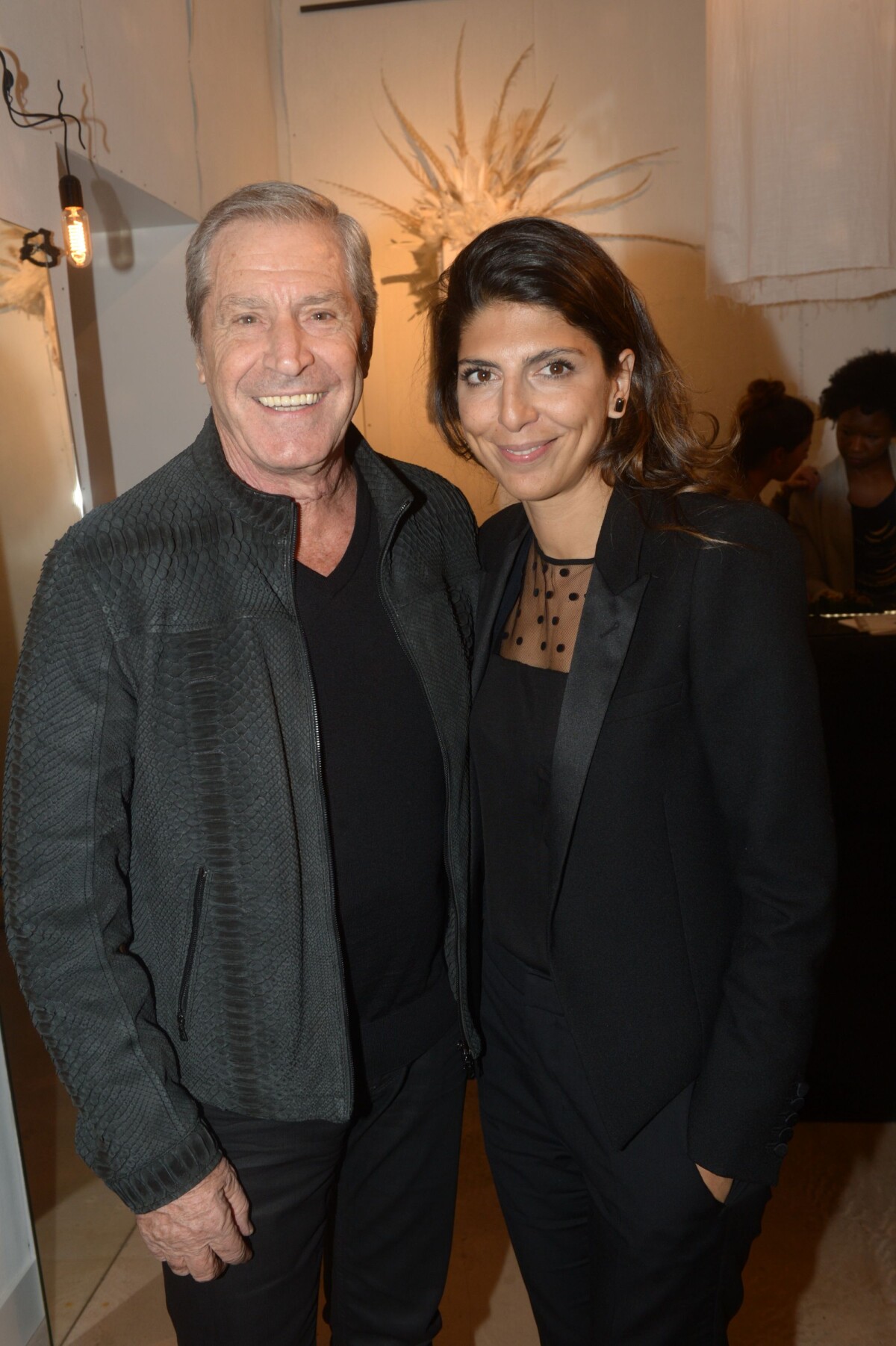 Photo : Jean-Claude Darmon et sa femme Hoda Roche au cocktail dinatoire ...