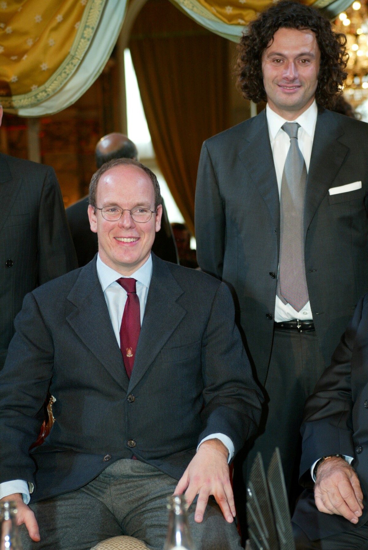 Photo : Gildo Pastor avec le prince Albert II de Monaco - Purepeople