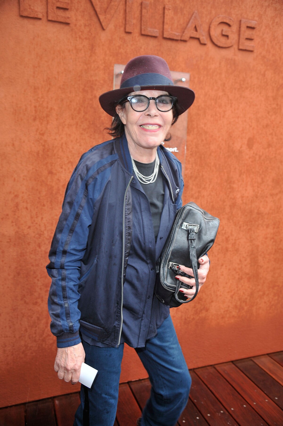 Photo : La chanteuse Dani à Roland-Garros à Paris, le 4 juin 2014 ...