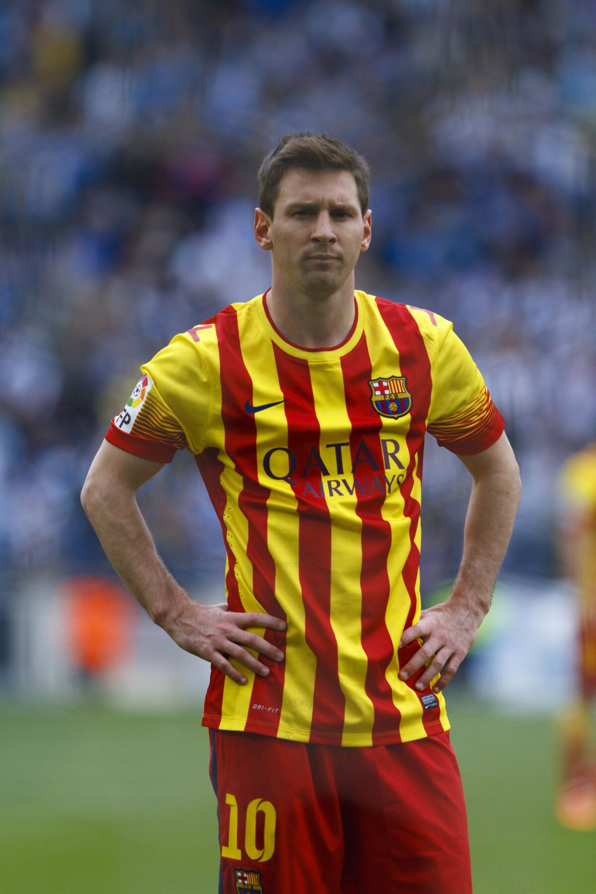 Photo : Lionel Messi à Barcelone le 29 mars 2014 - Purepeople