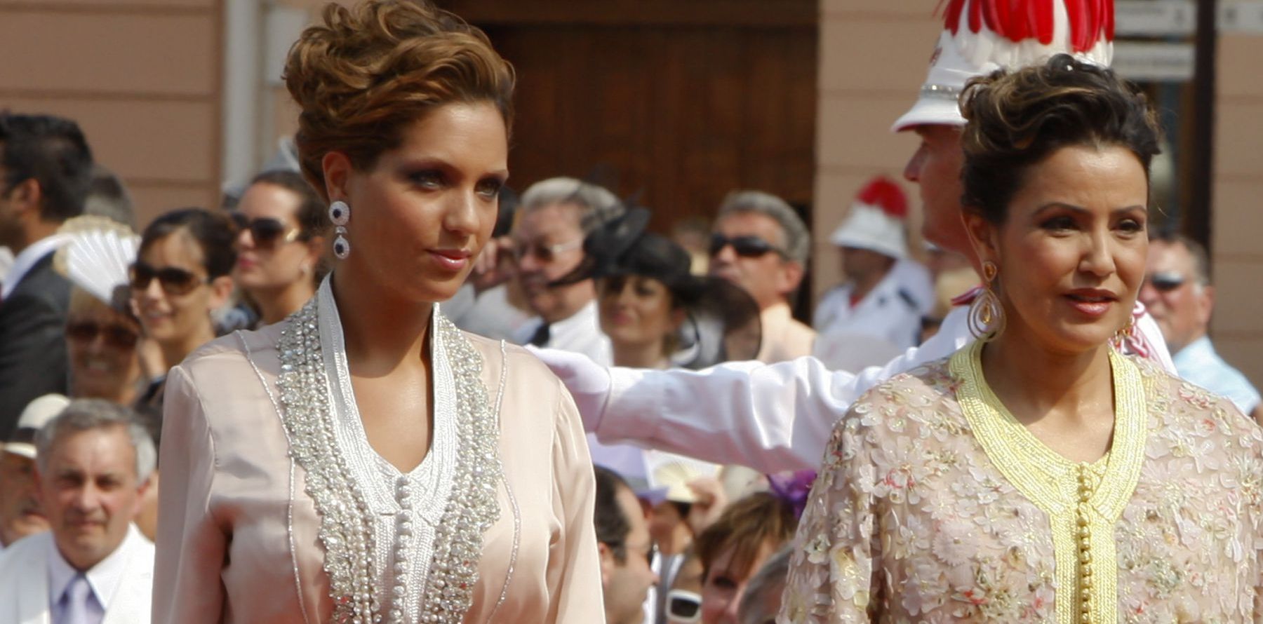 Lalla Soukaina du Maroc divine mariée, le prince Moulay Rachid a aussi ...