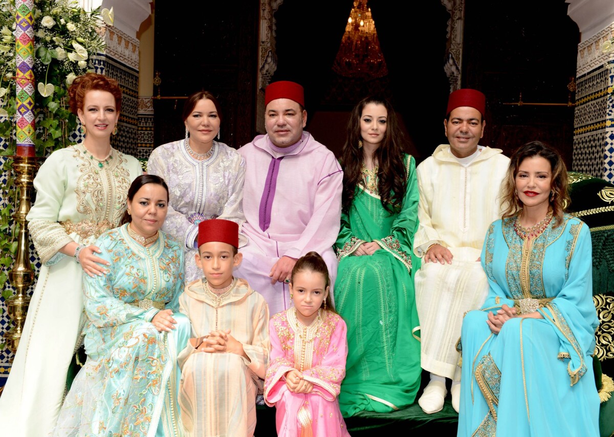 Photo : Lalla Salma, Lalla Asma, Lalla Hasna, le roi Mohammed VI et ses ...