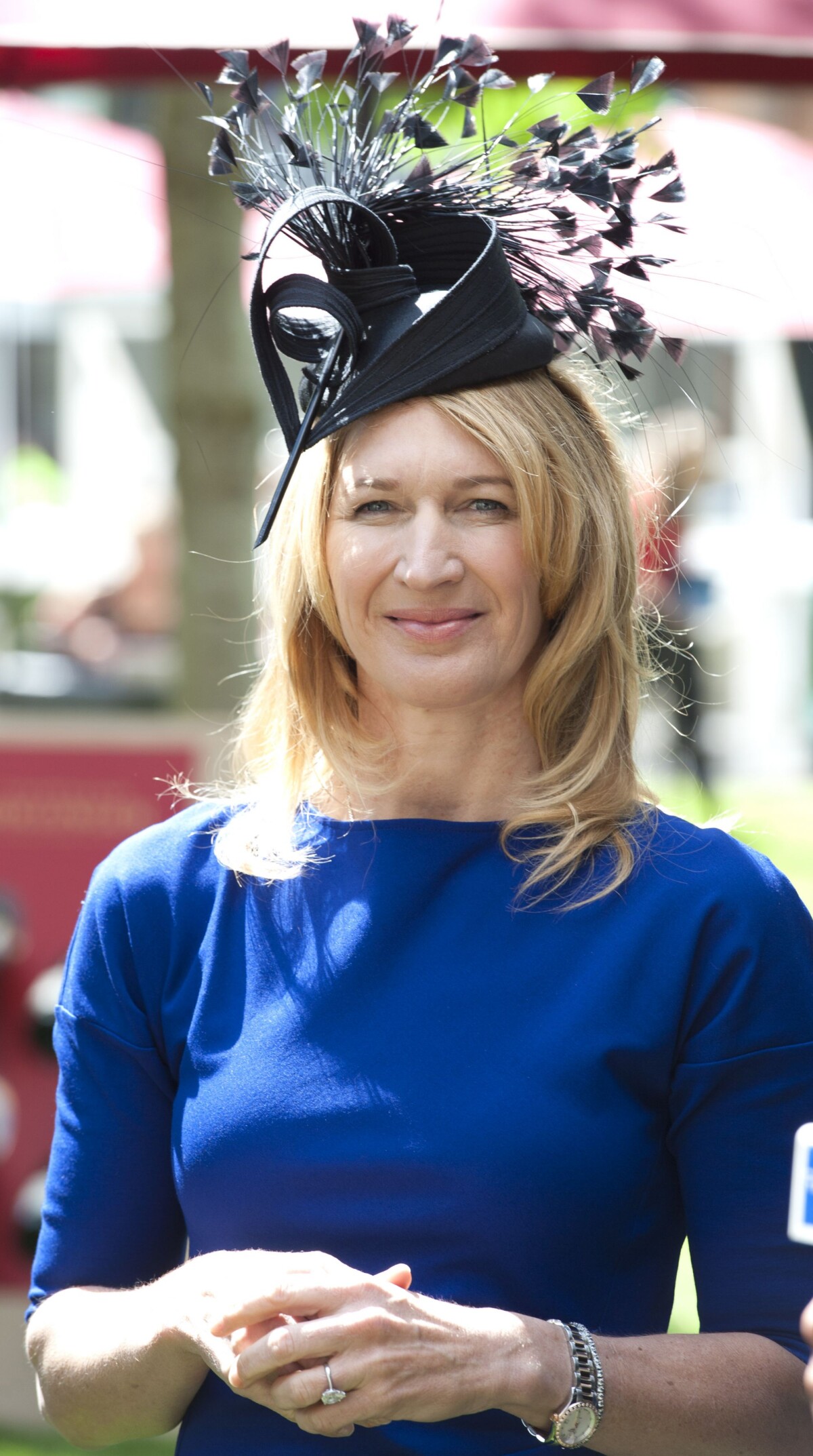 Photo : Steffi Graf au premier jour du Royal Ascot, le 17 juin 2014 ...