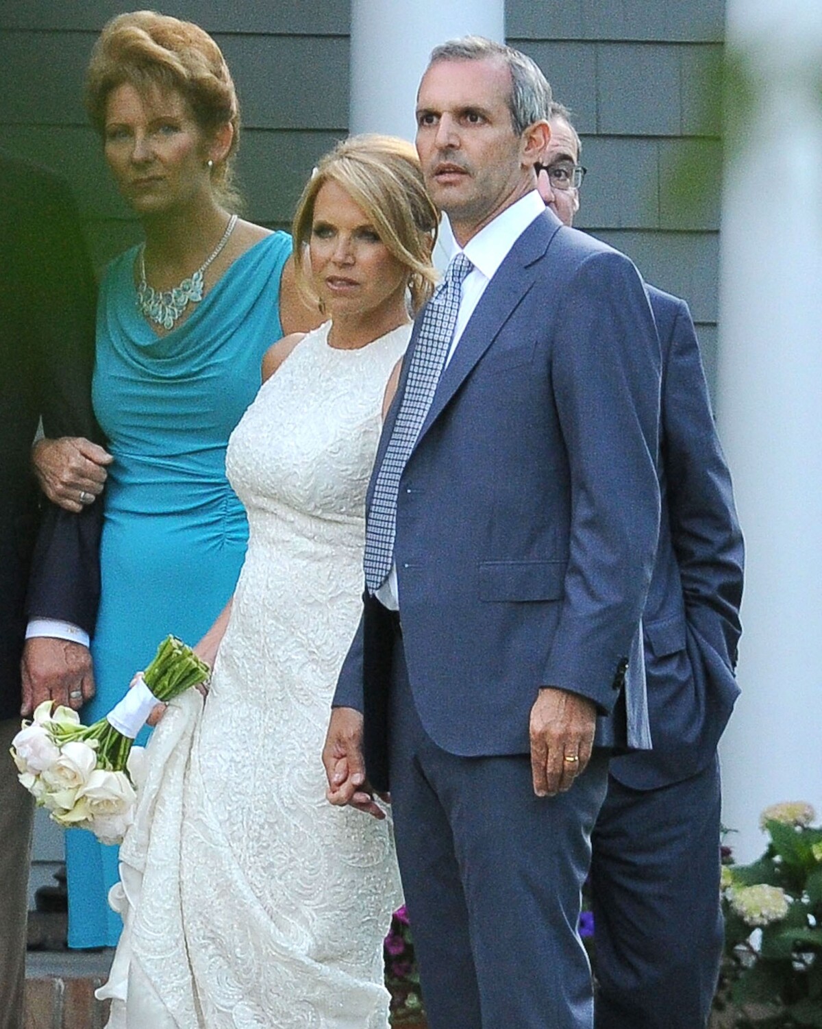 Photo : Katie Couric a épousé John Molner dans sa maison à East ...