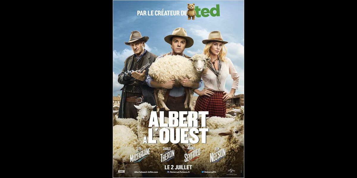 Photo : Affiche du film Albert à l'Ouest - Purepeople