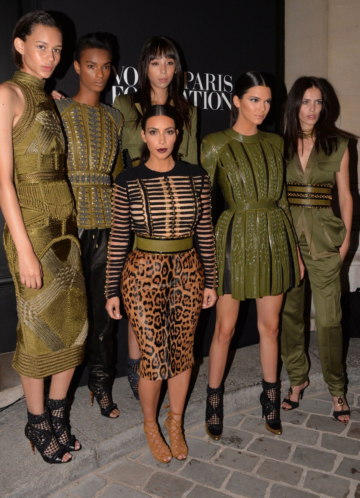 Photo : Kim Kardashian, Kendall Jenner, Binx Walton, Kayla Scott, Issa ...