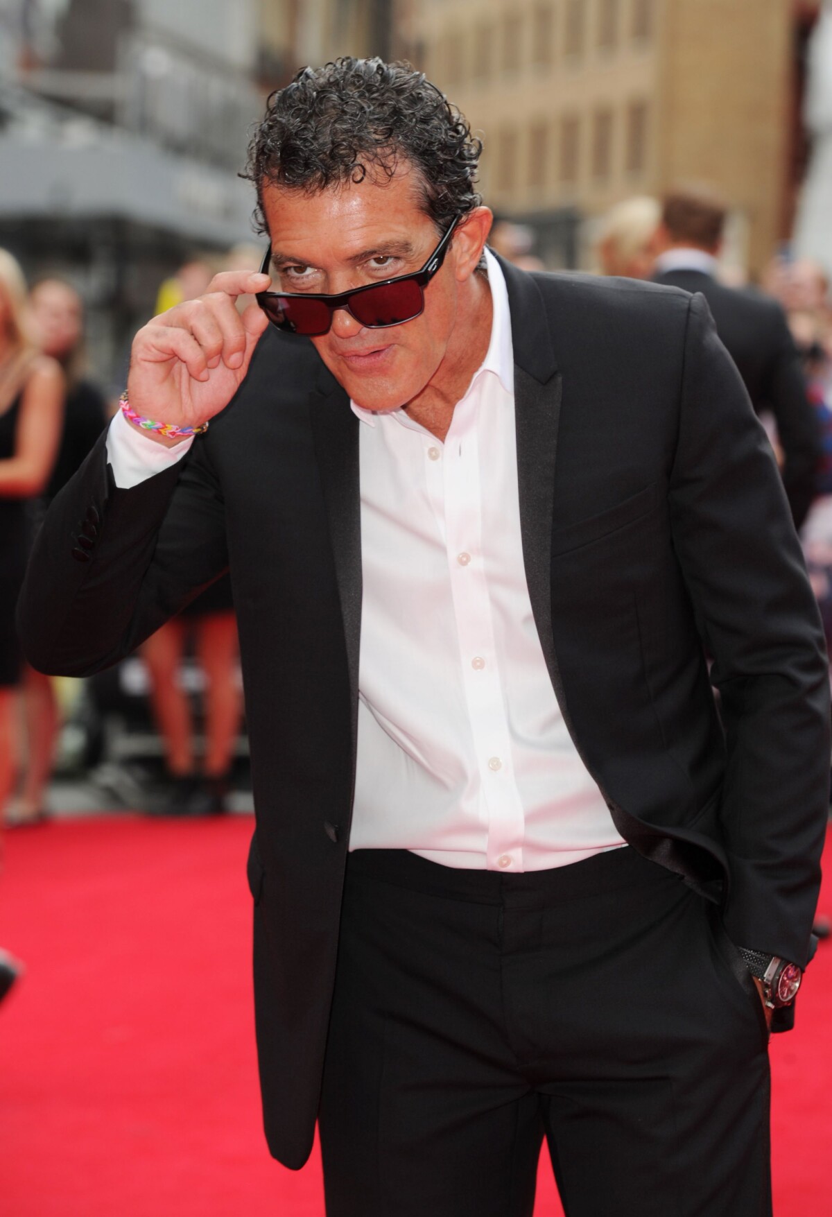 Vidéo : Antonio Banderas - Avant-première du film "The Expendables 3" à ...
