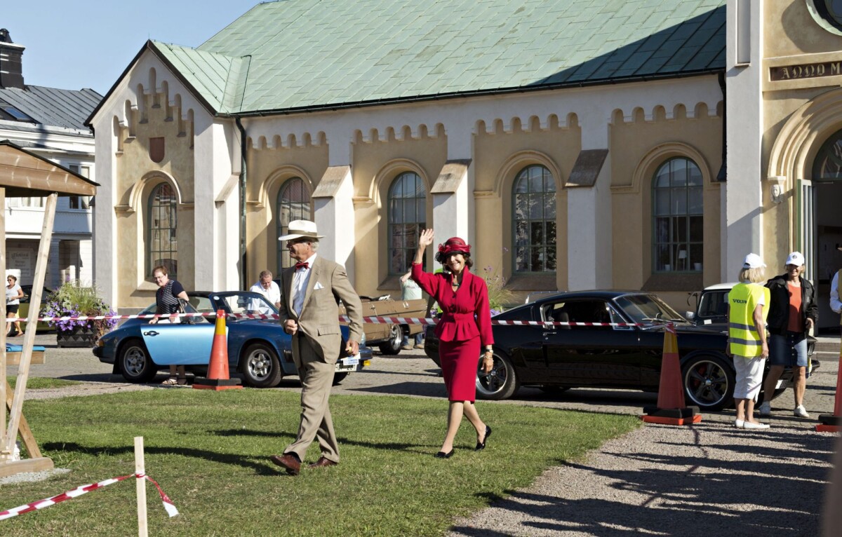 Photo : Le roi Carl XVI Gustaf de Suède et son épouse la reine Silvia ...