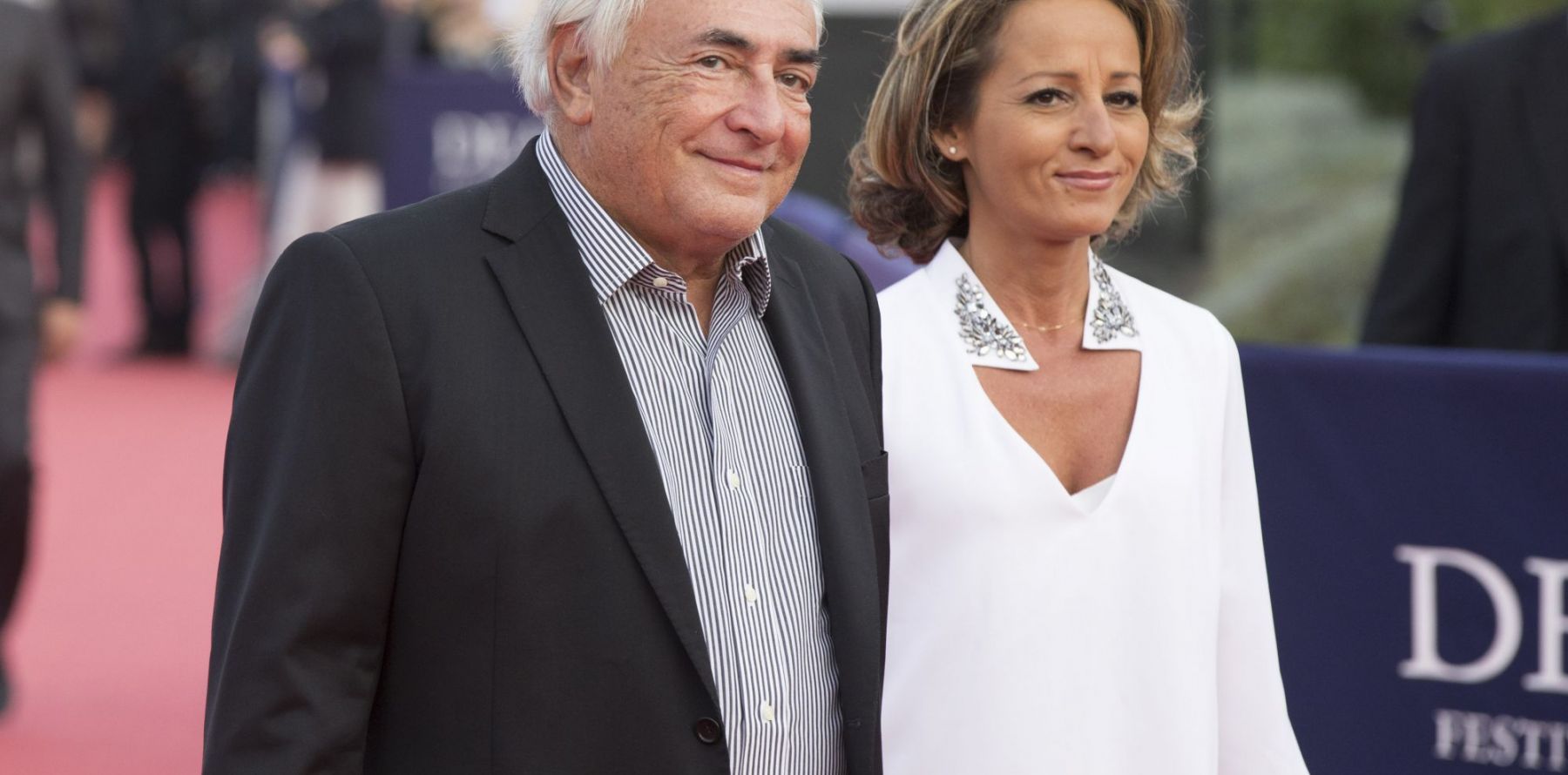 Dominique Strauss-Kahn, en couple avec Myriam à Deauville, croise Abel ...