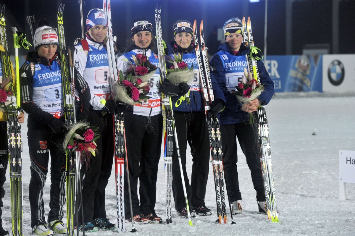 Photo : Marie-Laure Brunet, Marie Dorin, Anais Bescond et Sophie ...