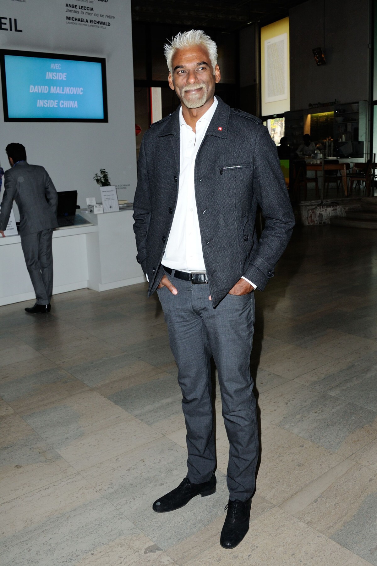 Photo : Satya Oblet arrive au Palais de Tokyo pour assister au défilé ...