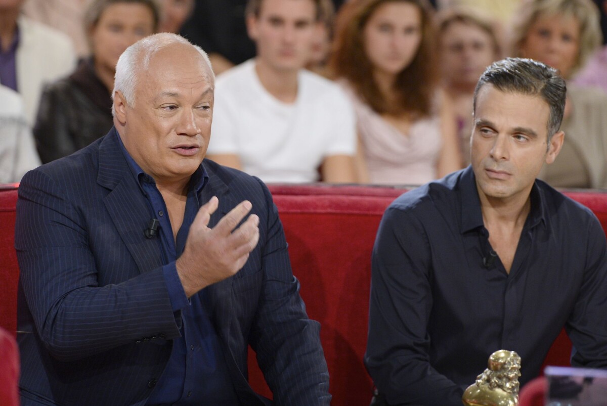 Photo : Eric-Emmanuel Schmitt et Steve Suissa - Enregistrement de l ...