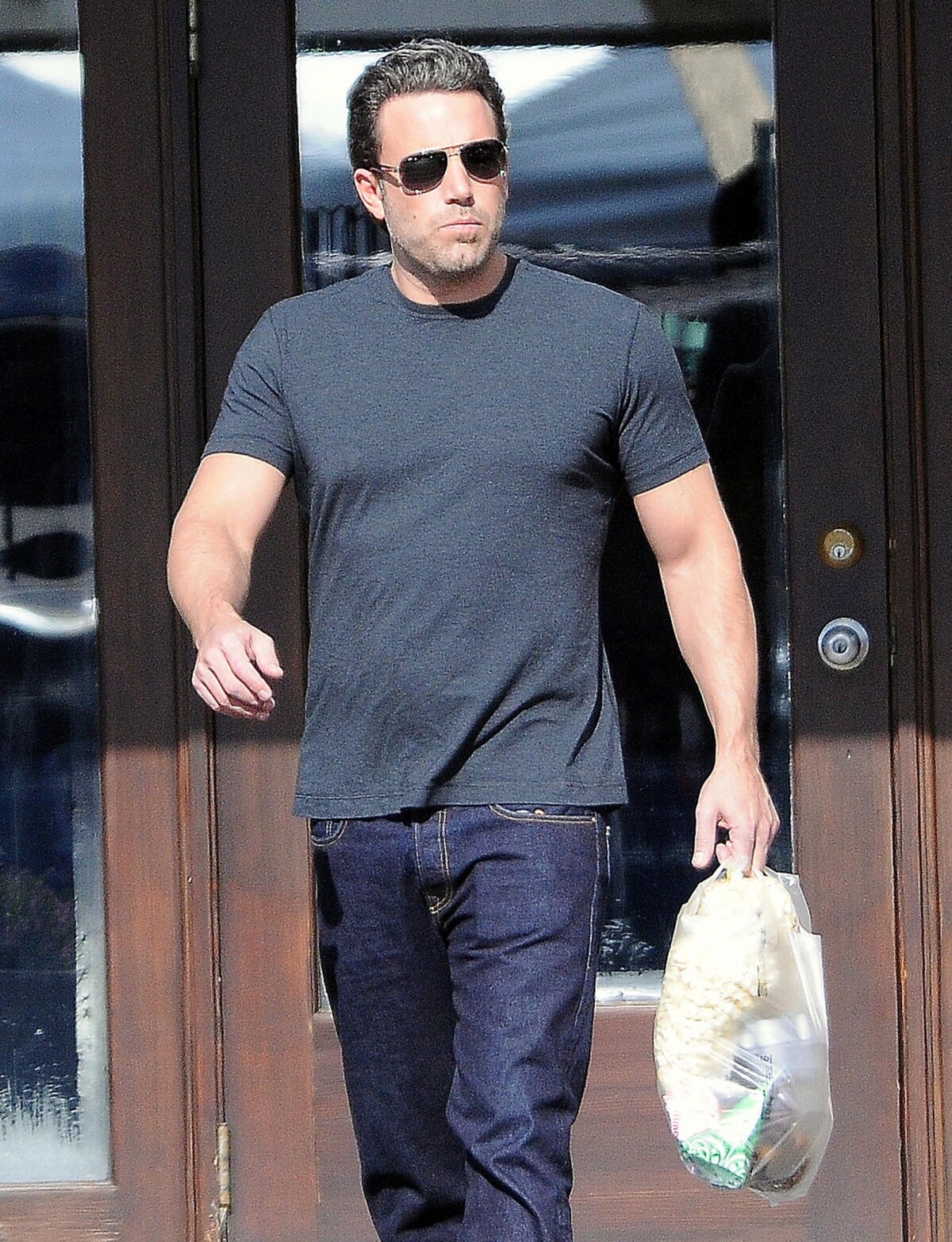 Photo : Exclusif - Ben Affleck à Brentwood, le 19 octobre 2014 ...