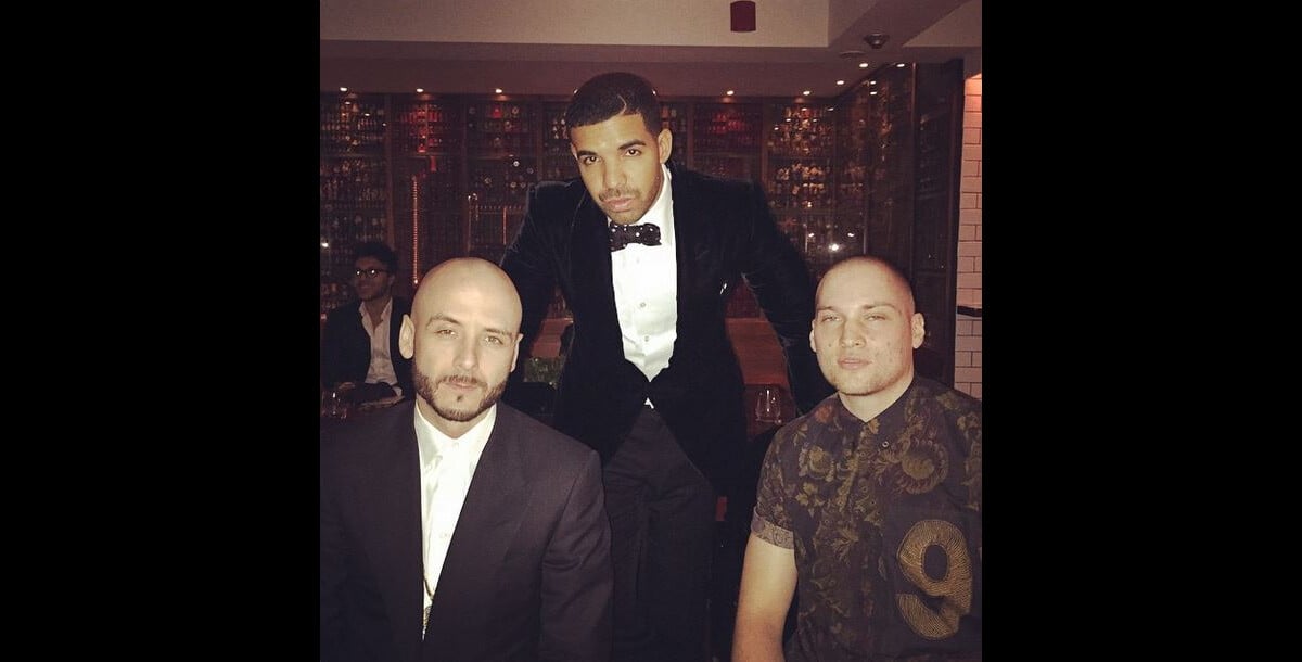 Vidéo : Drake et 40 ("Forty", de son vrai nom Noah Shebib, assis à ...