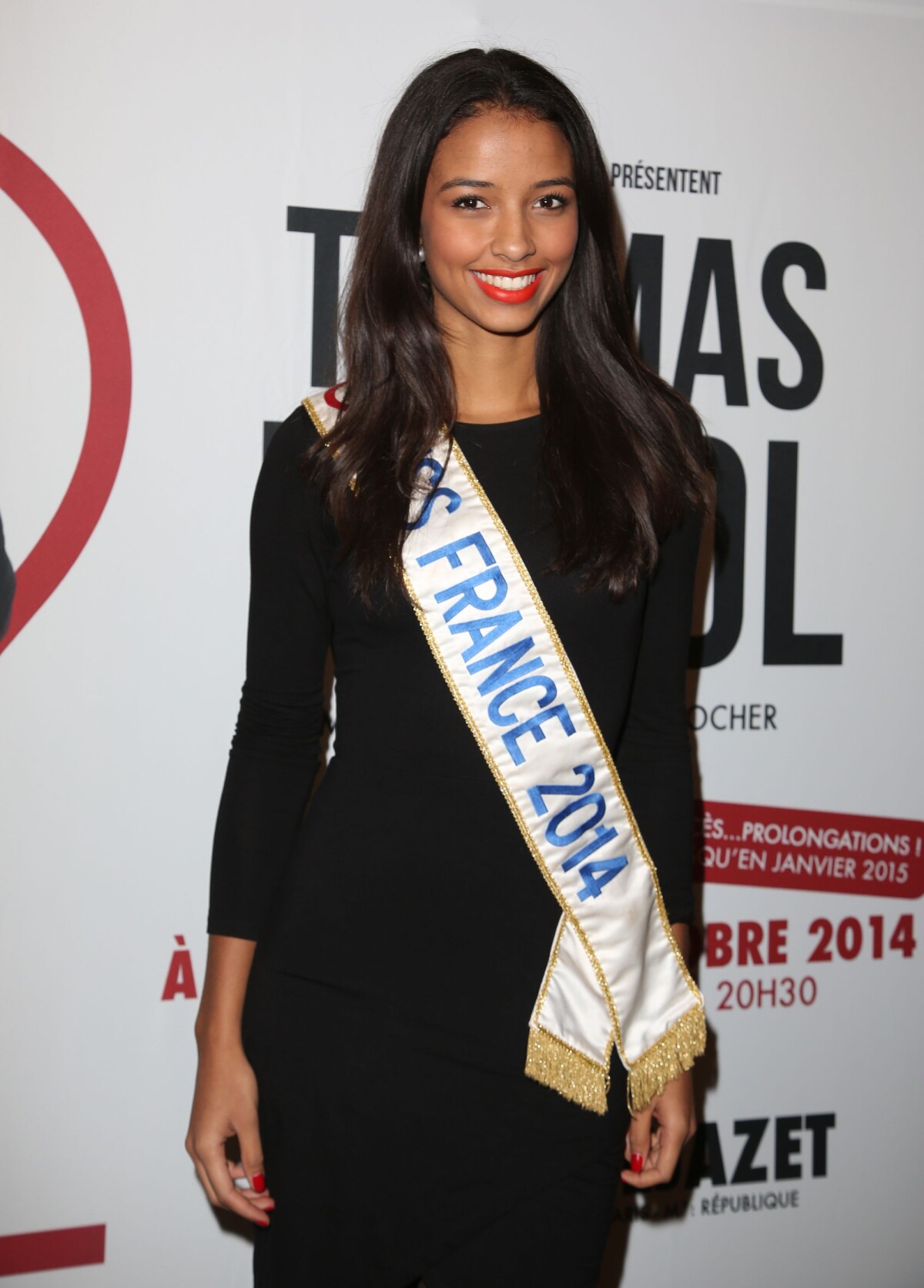 Photo : La Miss France 2014 Flora Coquerel à la générale du spectacle ...