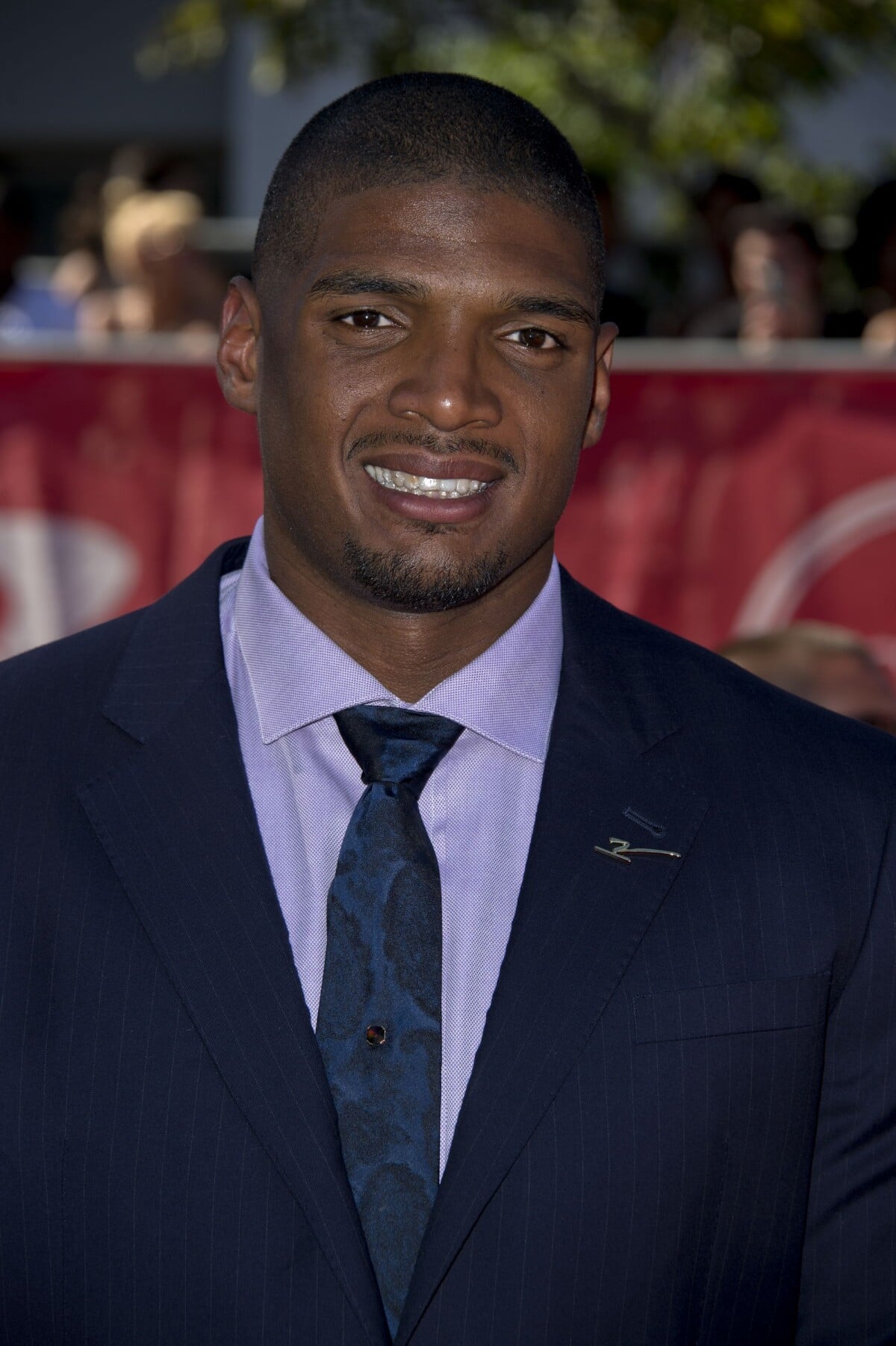 Photo : Michael Sam et Vito Cammisano lors des ESPYS 2014 au Nokia ...