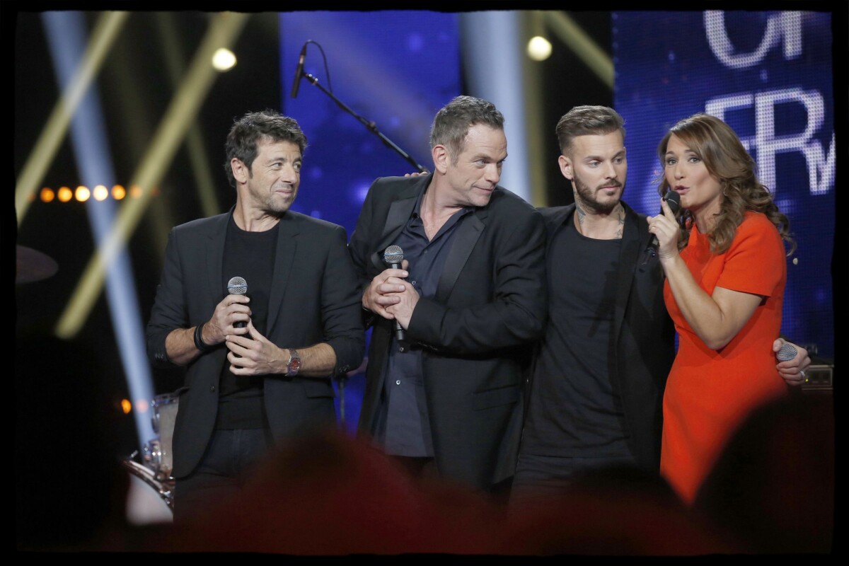 Photo : Exclusif - Patrick Bruel, le chanteur Garou, le chanteur M ...
