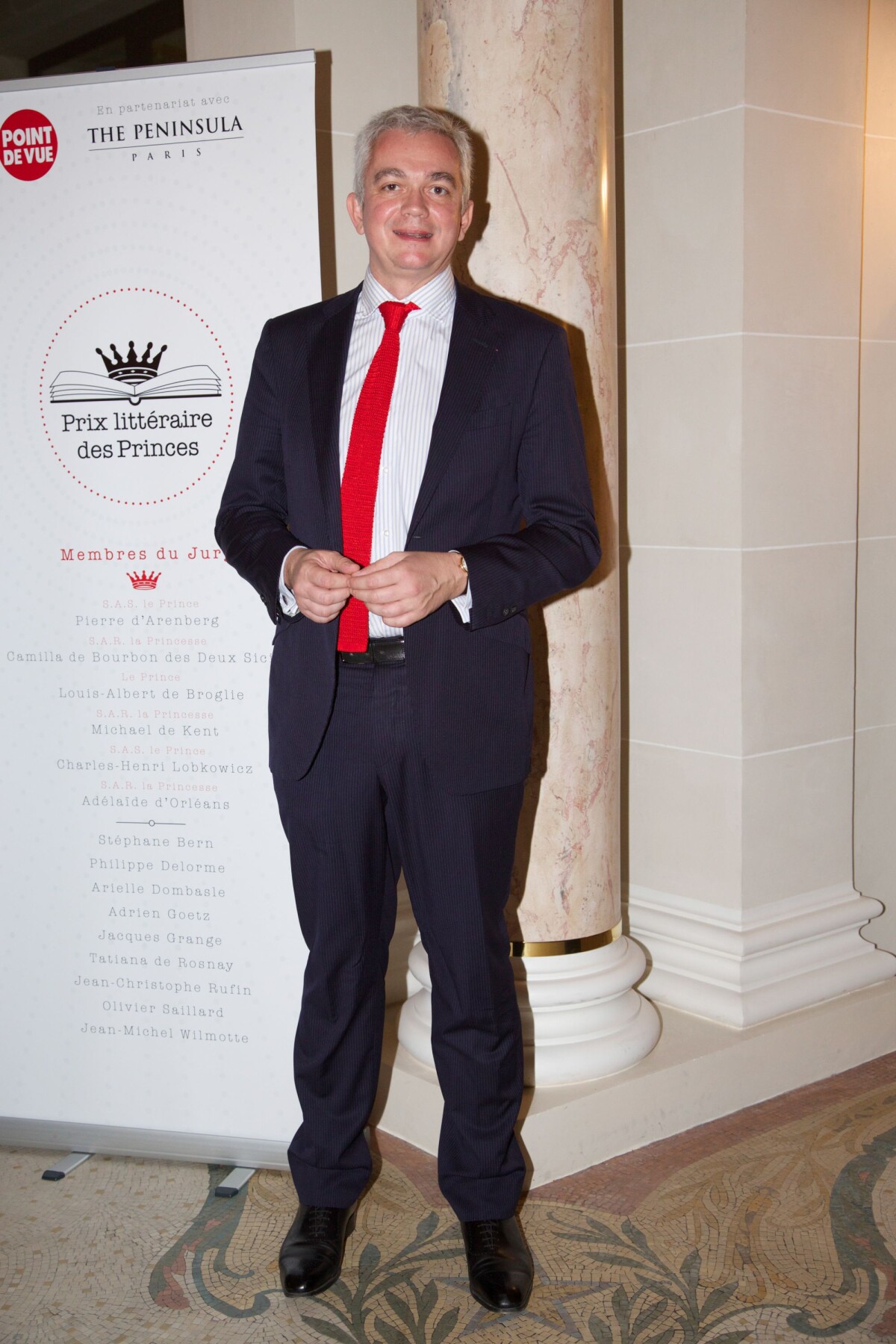 Photo : Adrien Goetz - Remise du Prix littéraire des Princes décerné ...