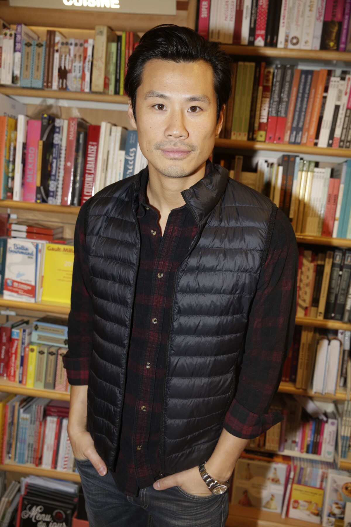 Photo : L'acteur Frédéric Chau à l'opération Smile AMFE. A Paris, le 11 ...