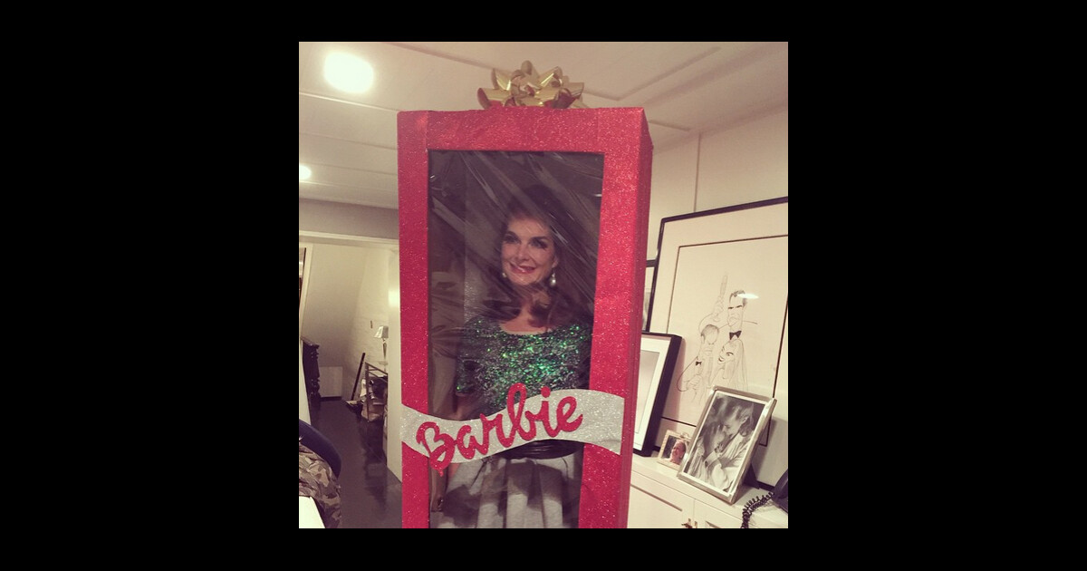 Une Barbie Brooke Shields au pied du sapin ! - Purepeople