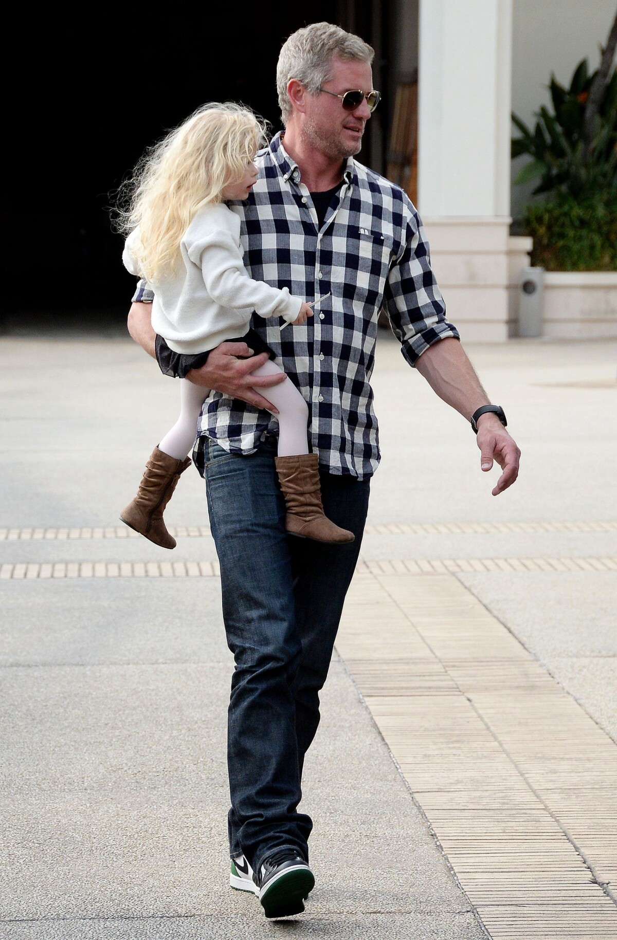 Photo : Eric Dane et ses filles Georgia et Billie font leur shopping de ...
