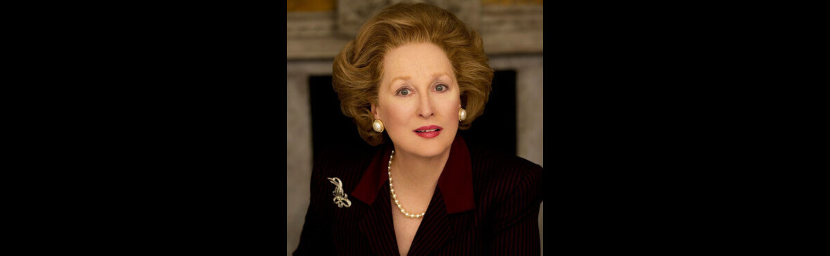 Photo : Meryl Streep est Margaret Thatcher dans le film La Dame de fer ...