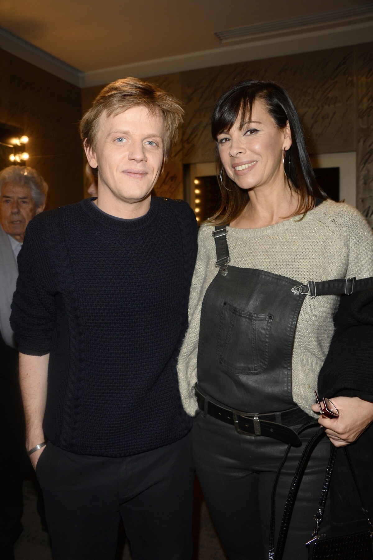 Photo : Alex Lutz et Mathilda May en backstage du spectacle d'Alex Lutz ...