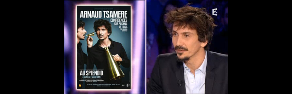 Photo : Arnaud Tsamere présente le spectacle Confidences sur pas mal de ...