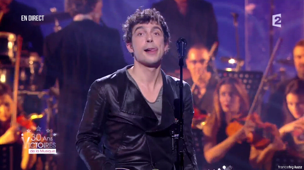 Photo : Féloche aux 30e Victoires de la musique, au Zénith de Paris, le ...