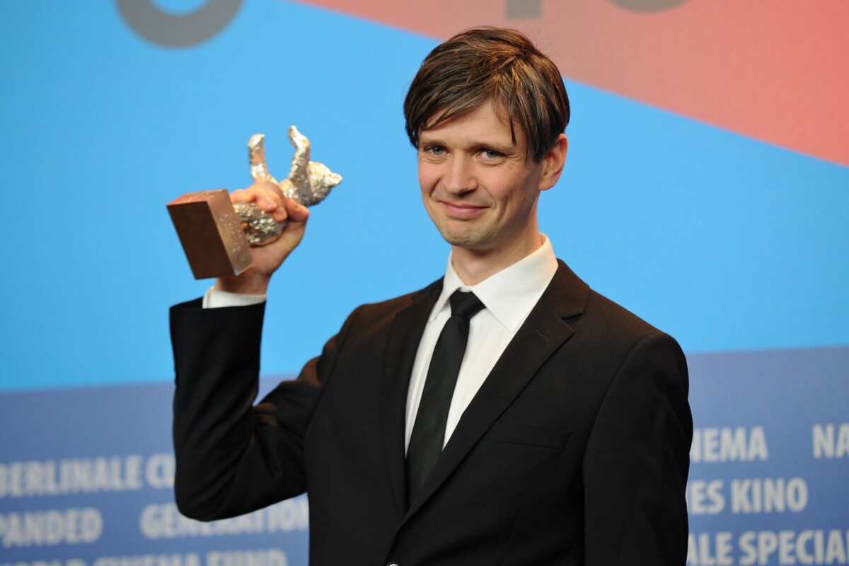 Photo : Sturla Brandth Grovlen au palmarès de la Berlinale, le 14 ...