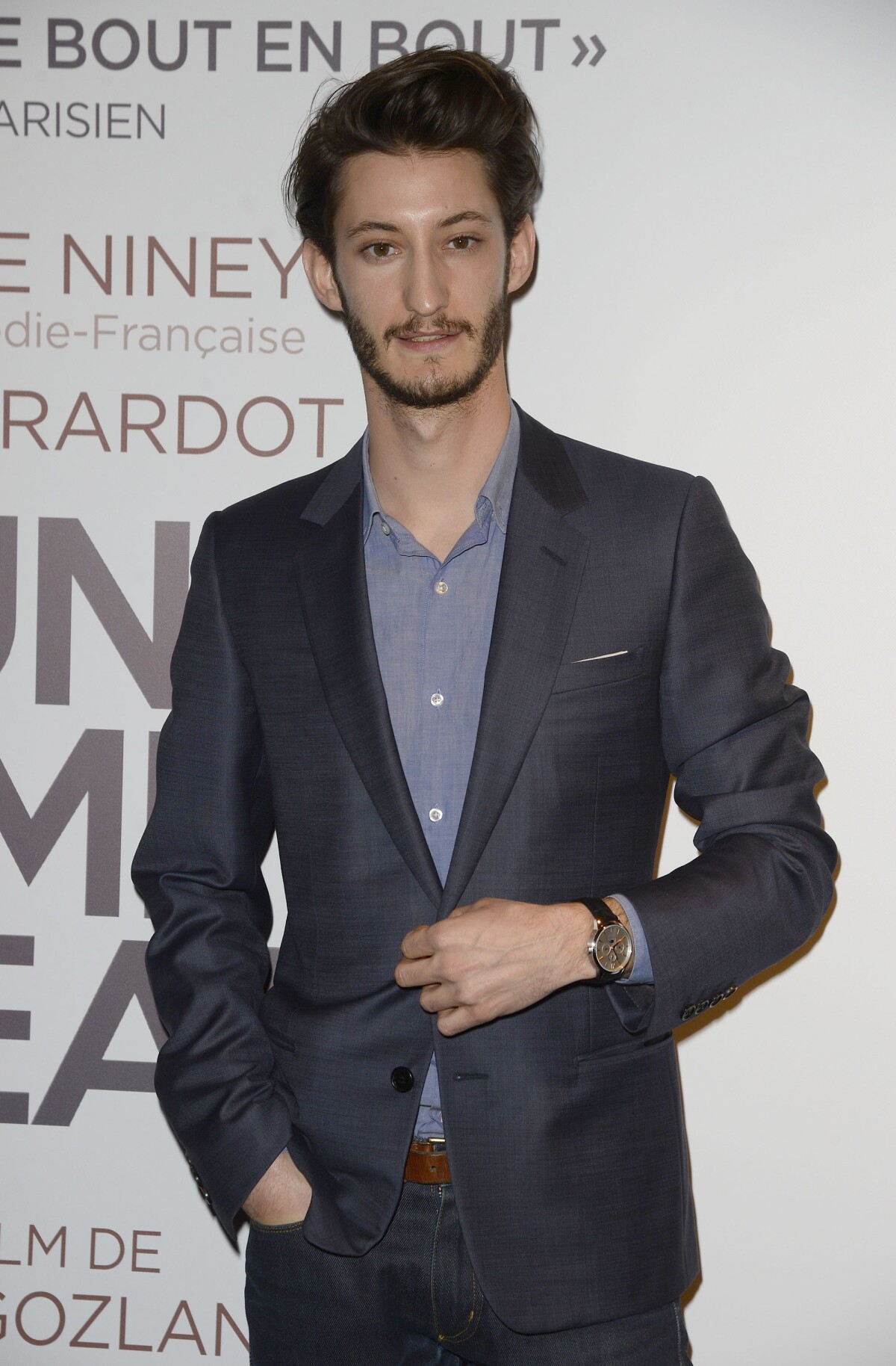 Photo : Pierre Niney - Avant Première du film "Un homme idéal" à l'ugc ...