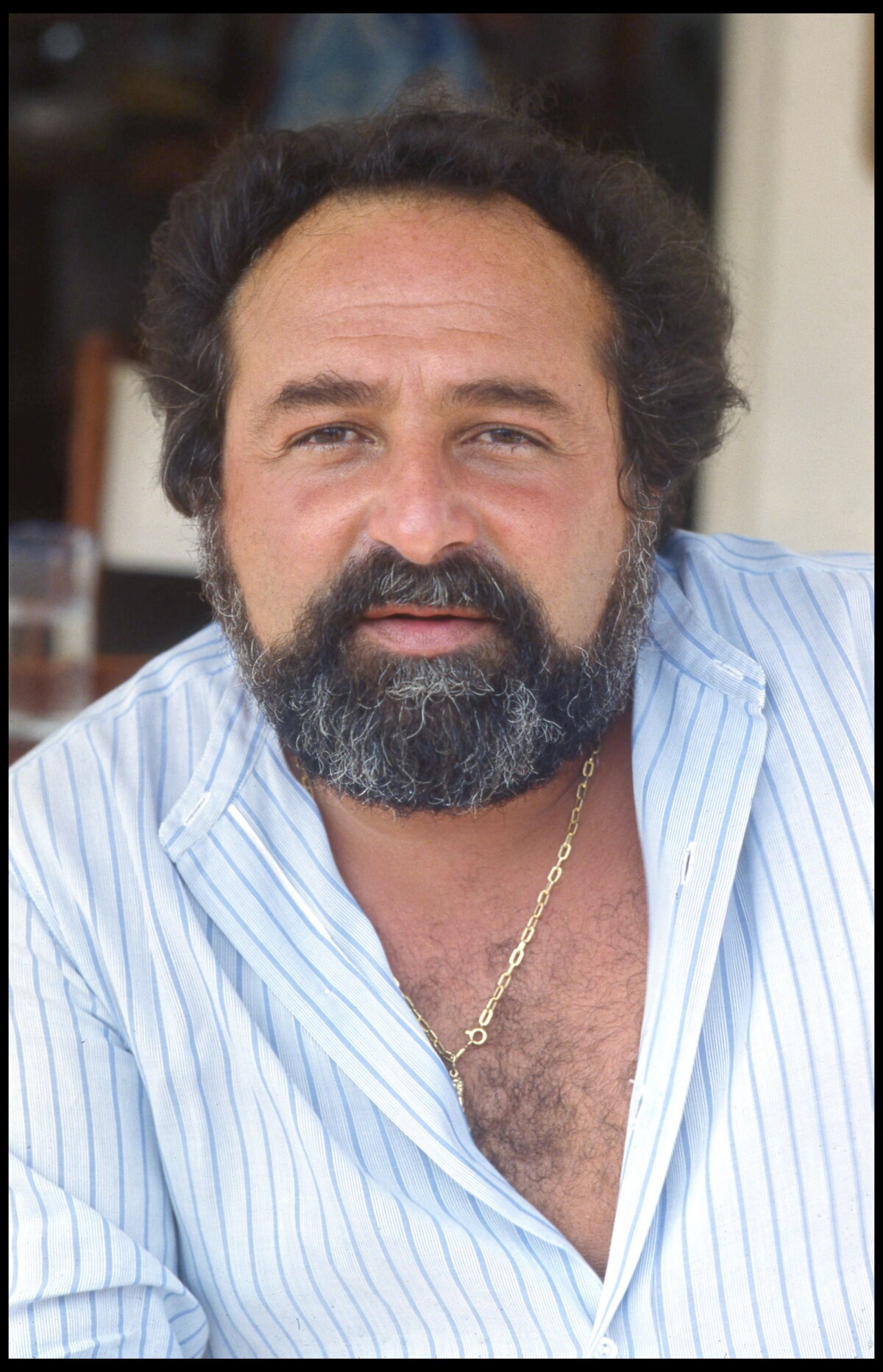 Photo : Richard Anthony en juillet 1982. - Purepeople