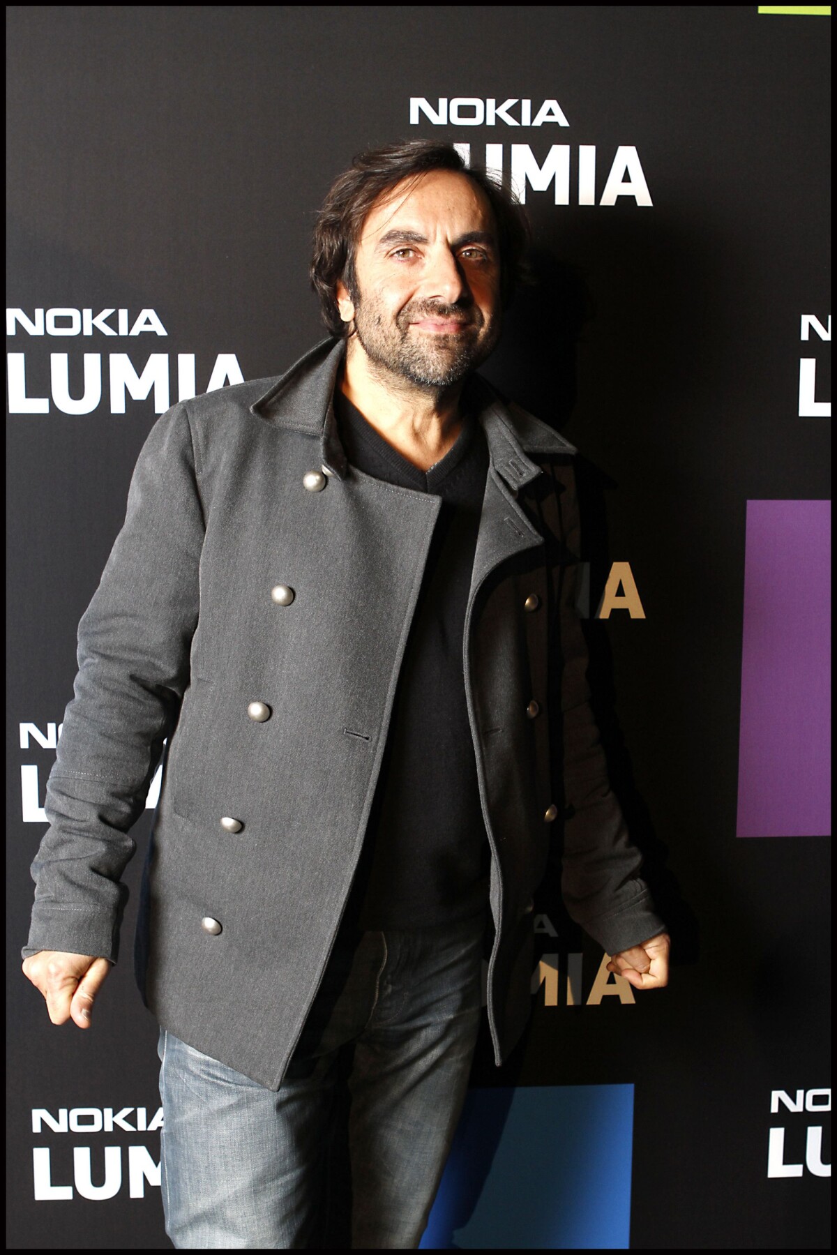 Photo : André Manoukian, à Paris, en novembre 2011. - Purepeople