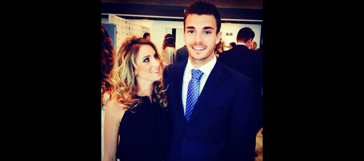 Photo : Jules Bianchi et Camille Marchetti, photo publiée sur le compte ...