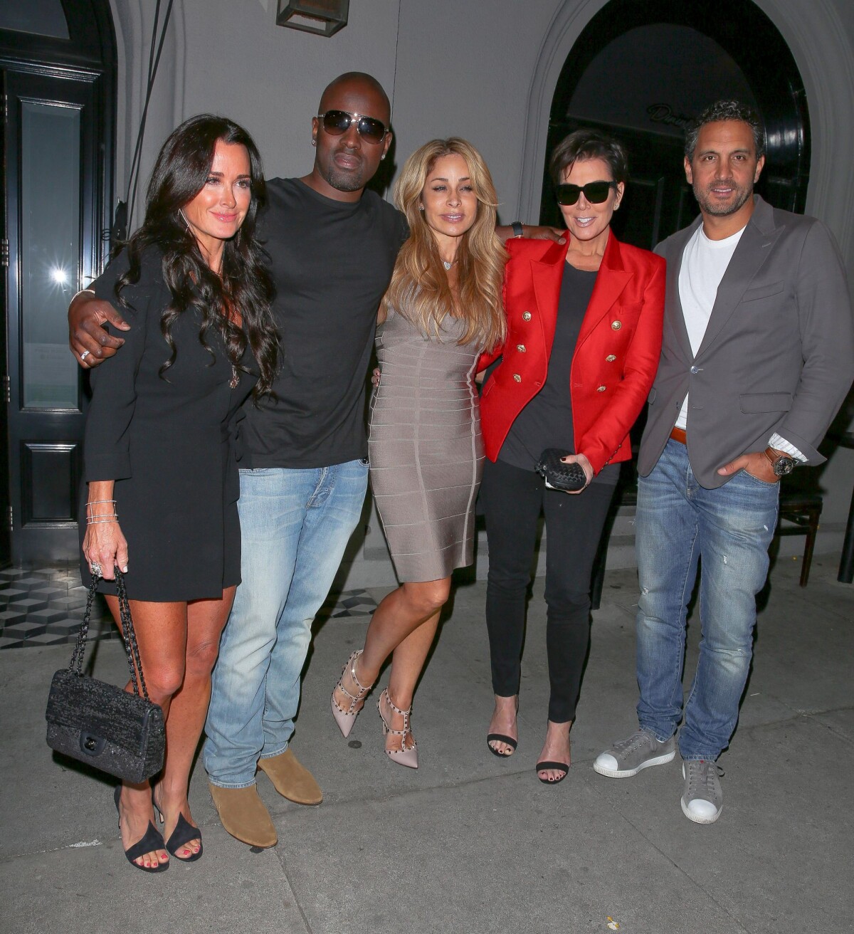 Photo : Kyle Richards, Corey Gamble, Faye Resnick, Kris Jenner et ...