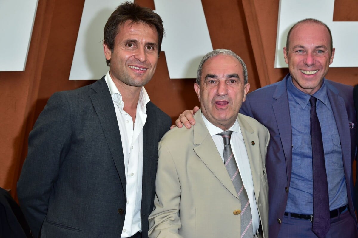 Photo : Fabrice Santoro, Jean Gachassin et Giuseppe Lavazza, vice ...
