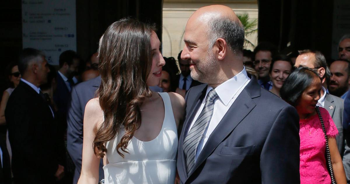 Pierre Moscovici s'est marié: Images de joie avec sa femme Anne ...