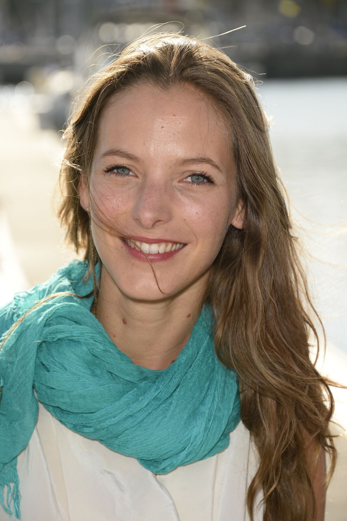 Photo : Elodie Varlet, à La Rochelle, le 13 septembre 2014. - Purepeople