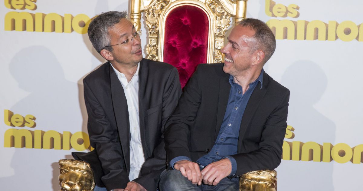 Pierre Coffin et Kyle Balda - Avant première du film Les Minions au ...
