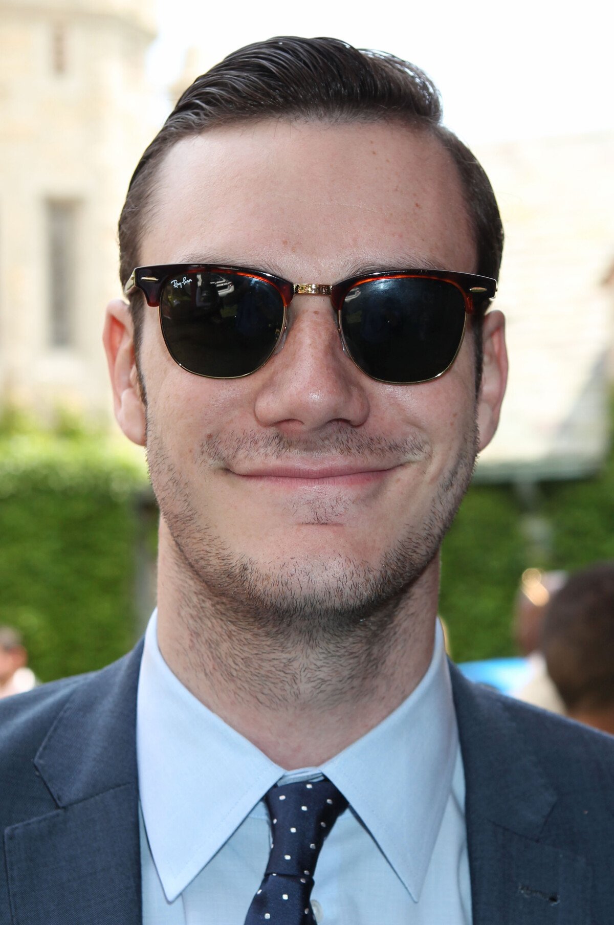 Photo : Cooper Hefner, wearing his Ray Bans, - Dejeuner a l'occasion de ...