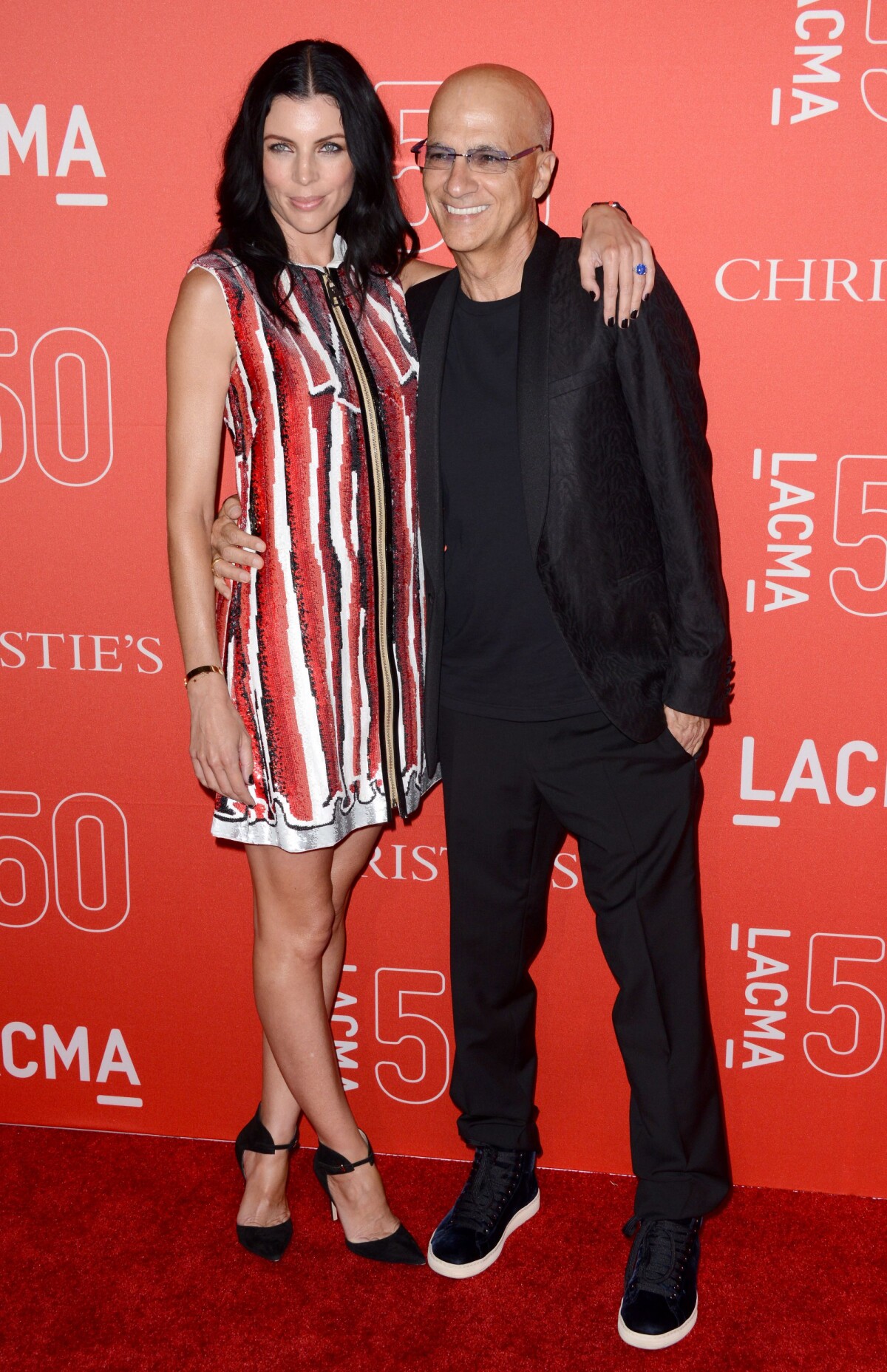 Photo : Liberty Ross et Jimmy Lovine lors du 50e LACMA Anniversary Gala ...