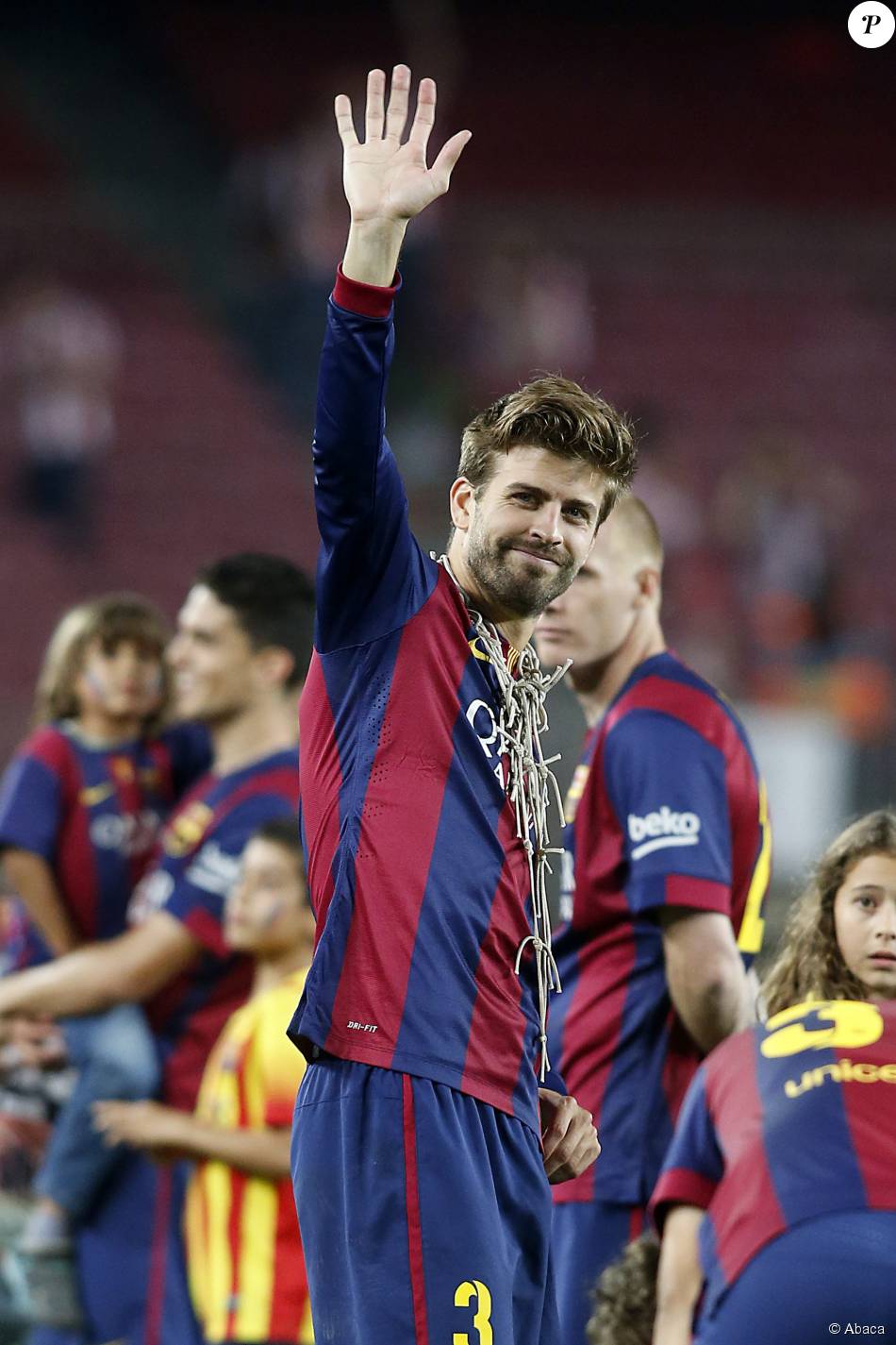 Gerard Piqué à Barcelone, le 30 mai 2015. - Purepeople